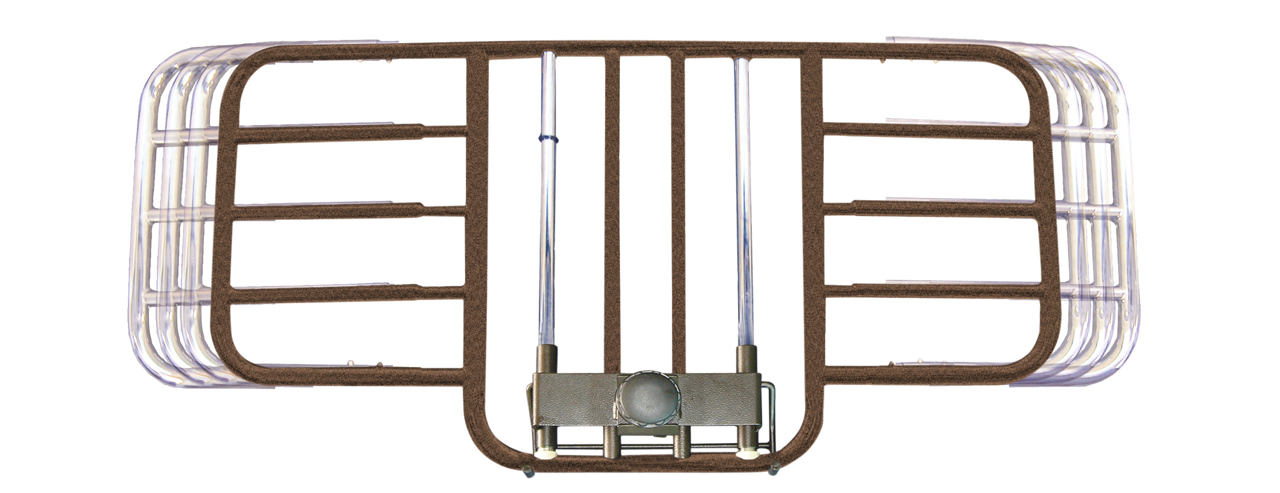 Drive Medical Tool Free Adjustable Half Length Bed Rail - 1 Pair