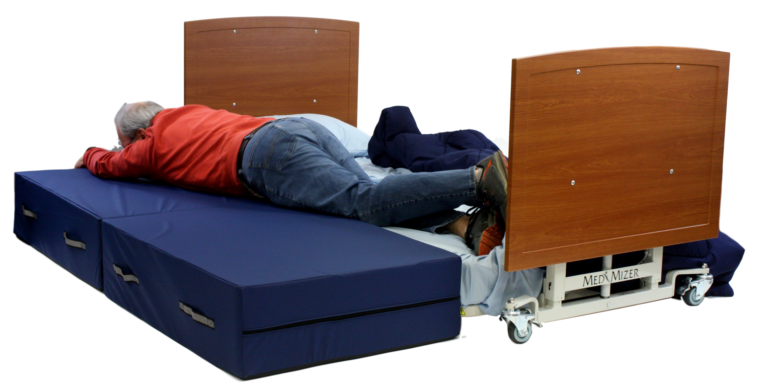 Med-Mizer AllCare Low Hospital Bed | HomeCare Hospital Beds