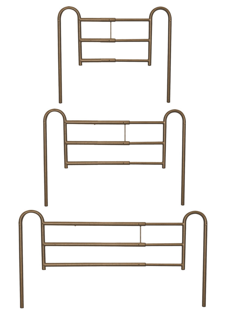 Drive Medical Home Bed Style Adjustable Length Bed Rails - 1 Pair